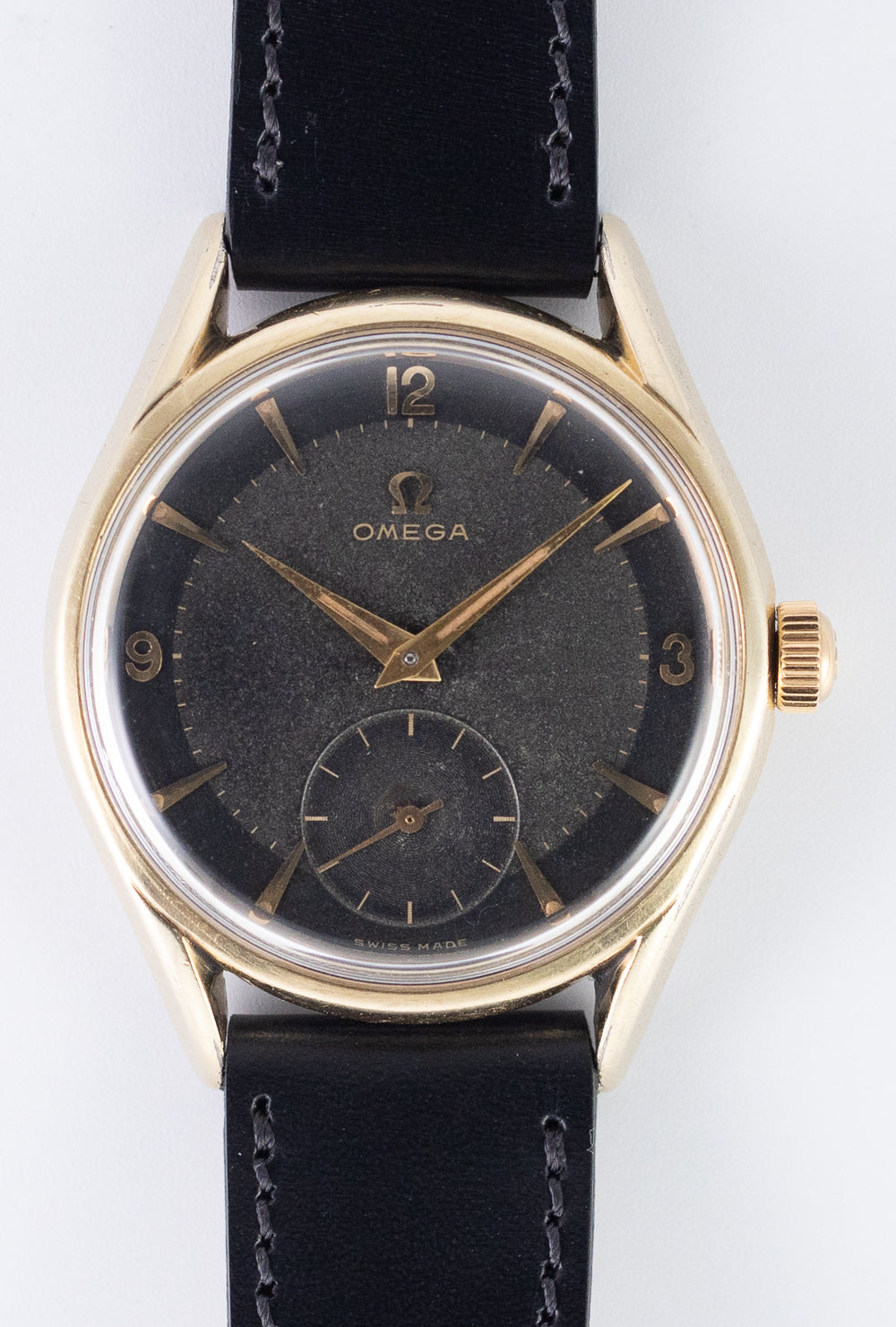 OMEGA Black Gilt Two Tone Dial Ref.2791 – TIMEANAGRAM