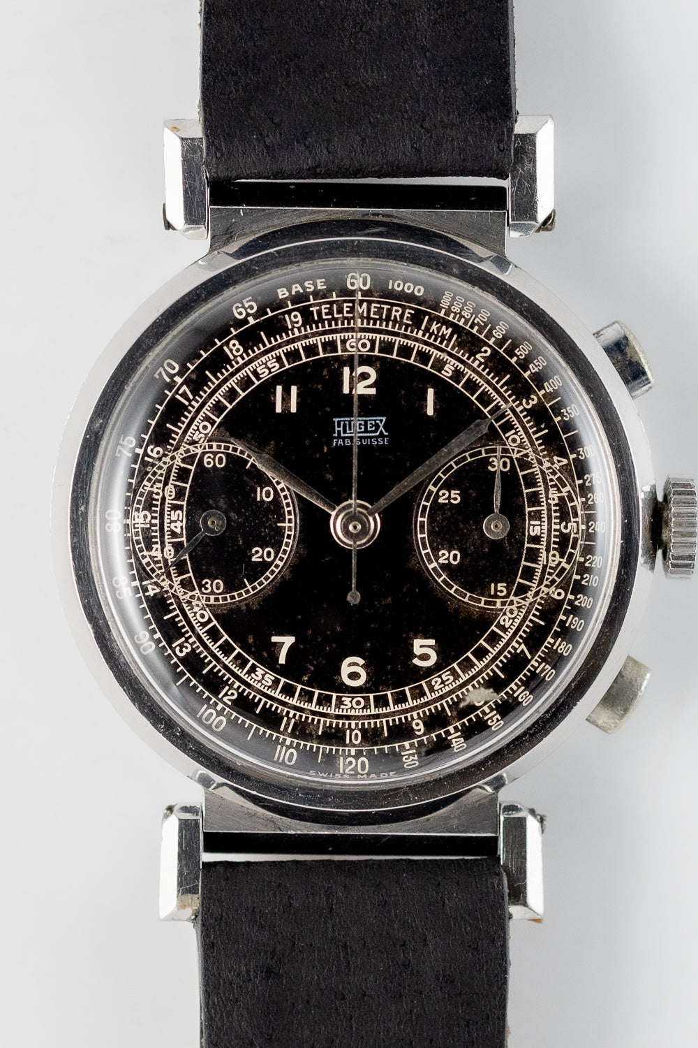 HUGEX Valjoux.22 Chronograph Flexible Lugs – TIMEANAGRAM