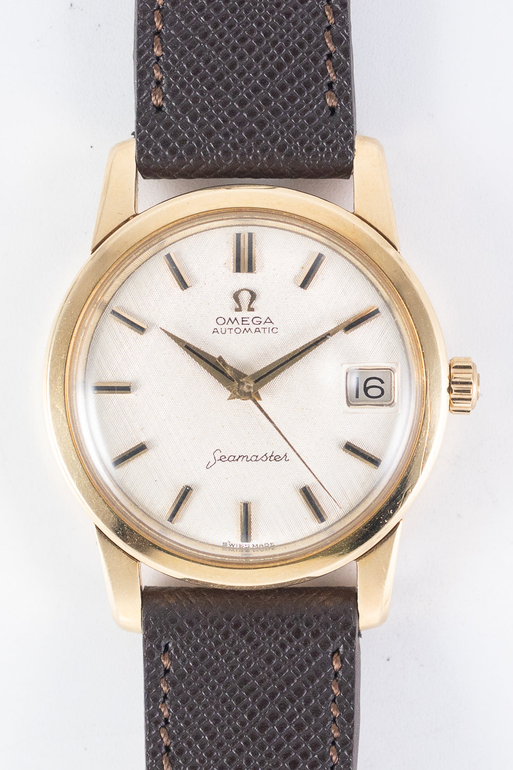 OMEGA Seamaster Ref.166.009 18K Yellow Gold – TIMEANAGRAM