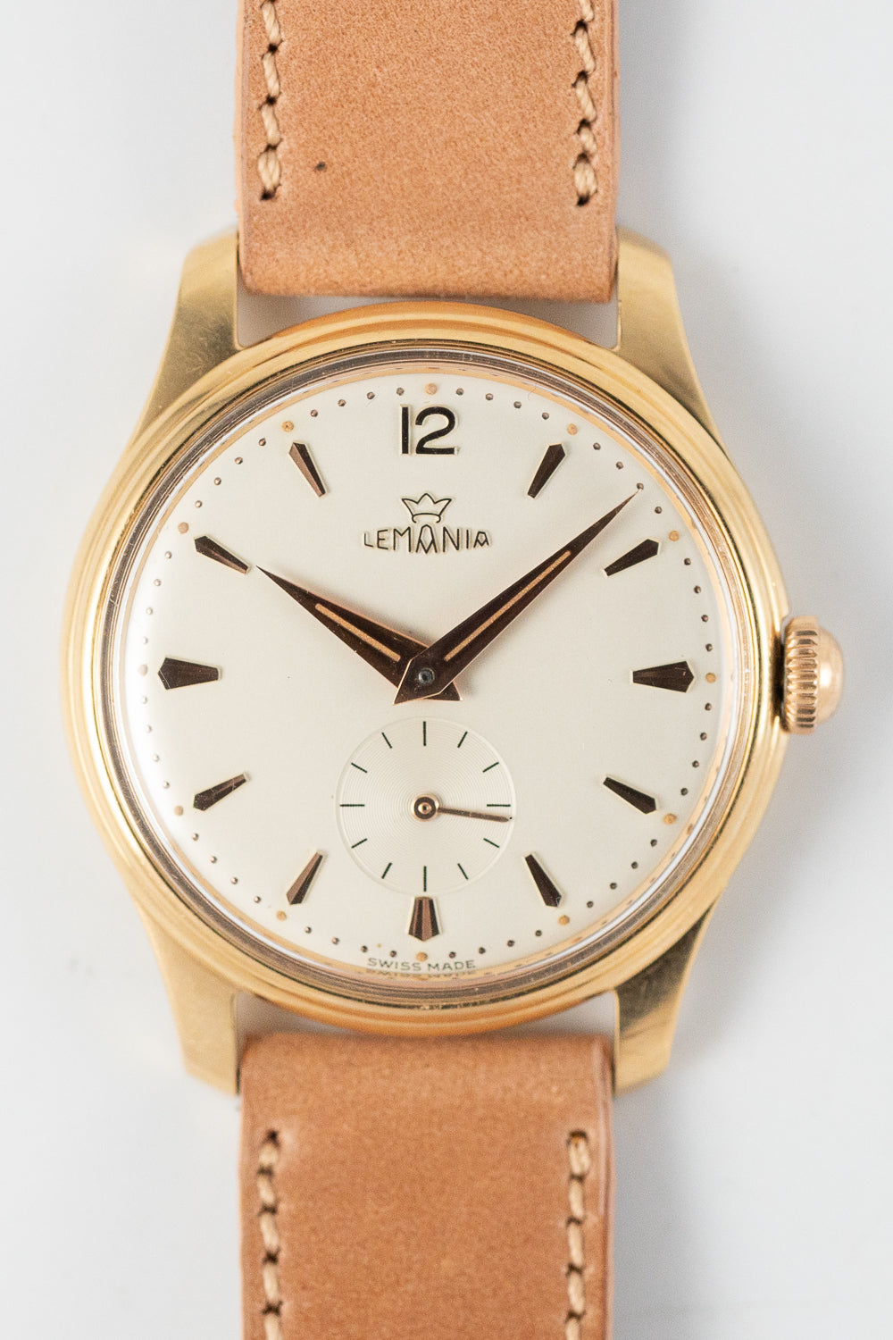 LEMANIA 18KRG Waterproof Calatrava Step Bezel – TIMEANAGRAM