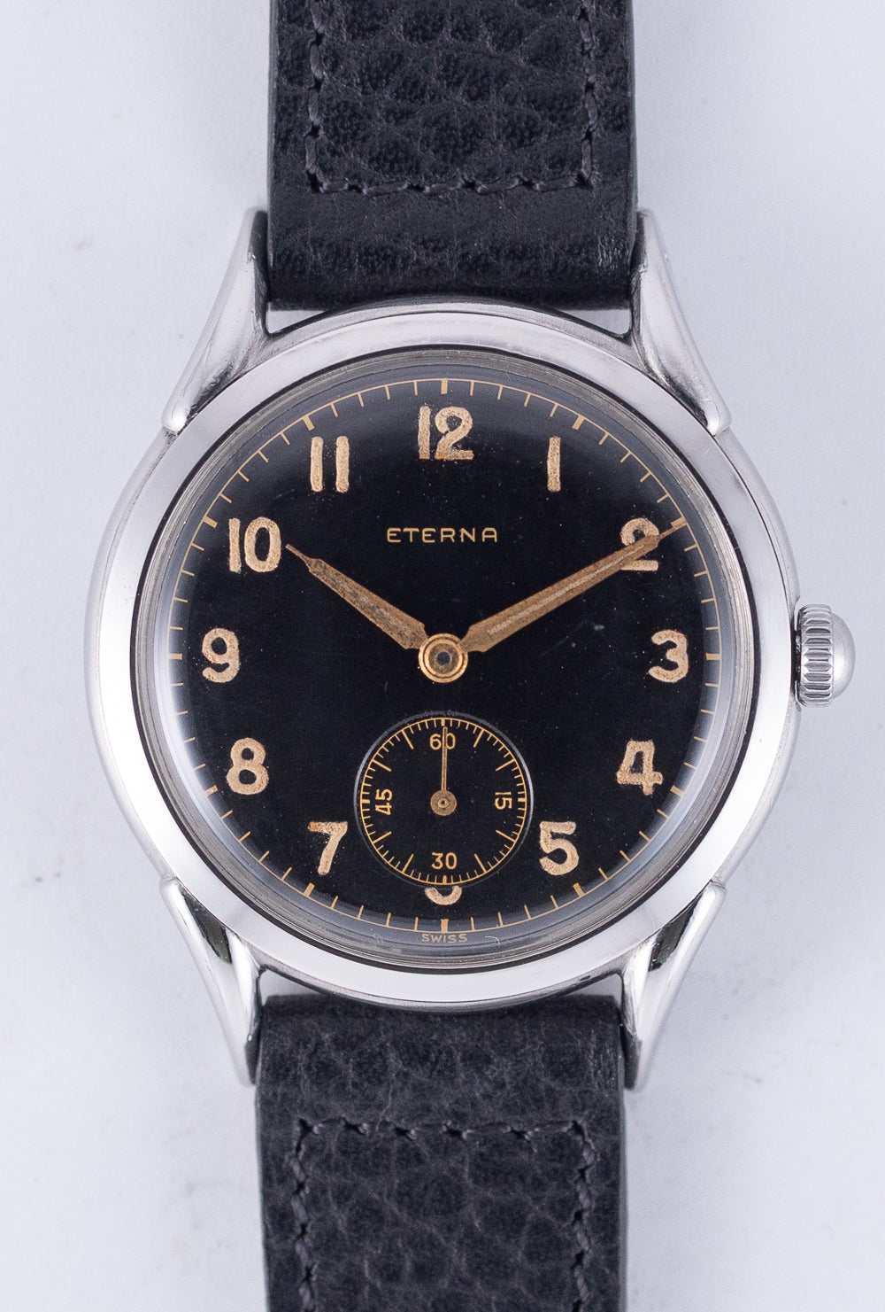ETERNA Cal.1137T Black Gilt Dial – TIMEANAGRAM