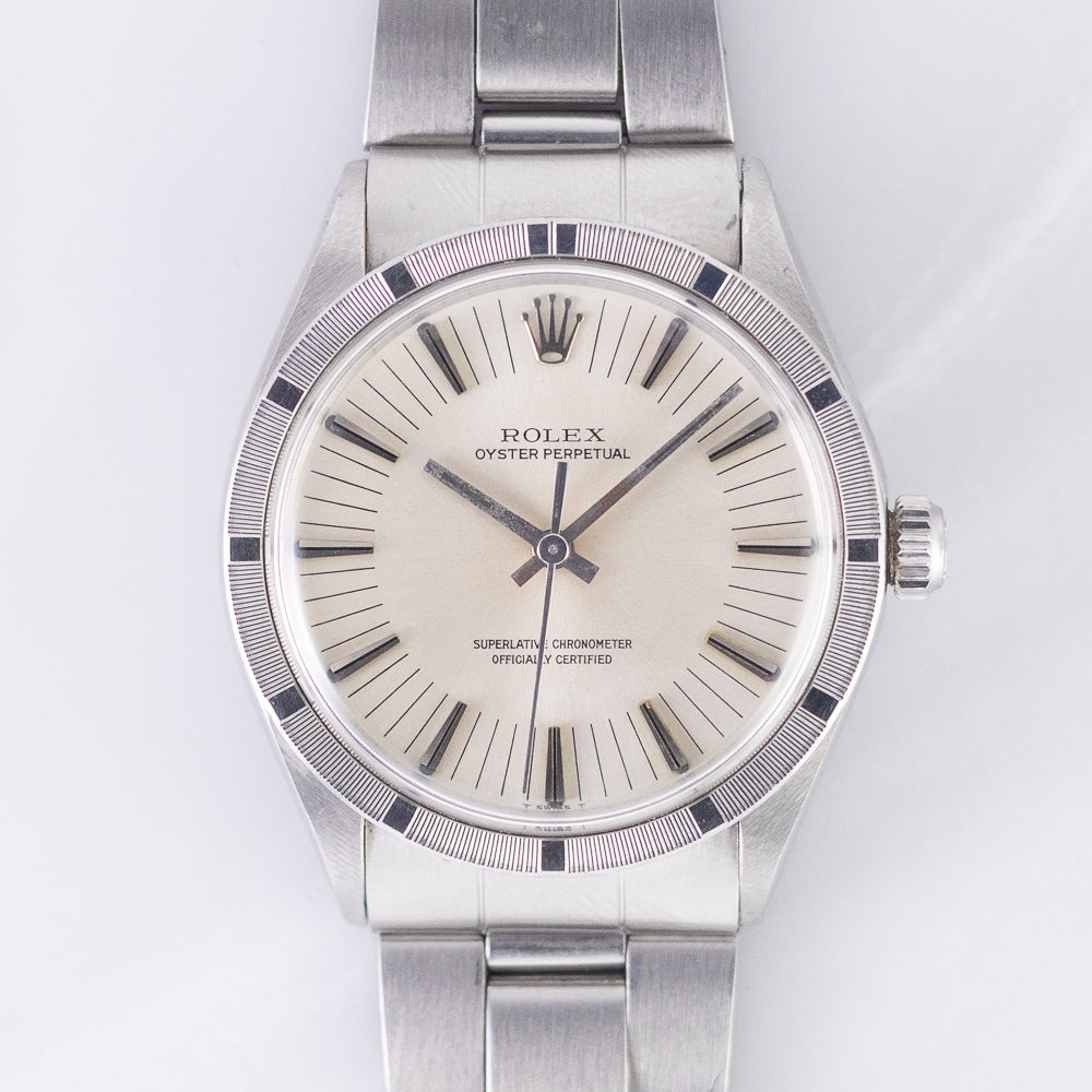 ROLEX OYSTER PERPETUAL RADIAL DIAL Ref.1007 – TIMEANAGRAM