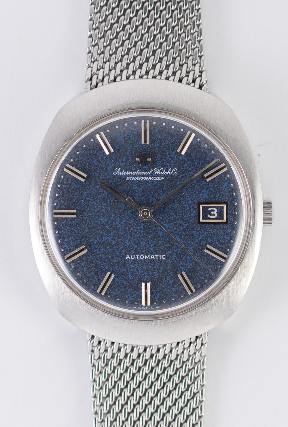 IWC BLUE MARBLE DIAL Ref.R815A BOX and Warranty Paper – TIMEANAGRAM