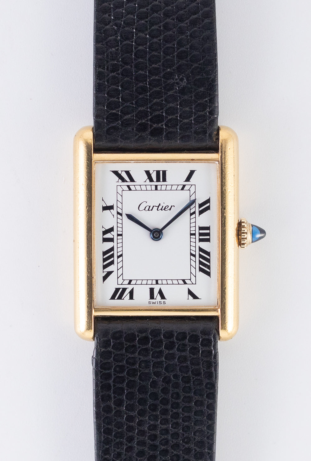 CARTIER LM Pre Must TANK for Europe – TIMEANAGRAM