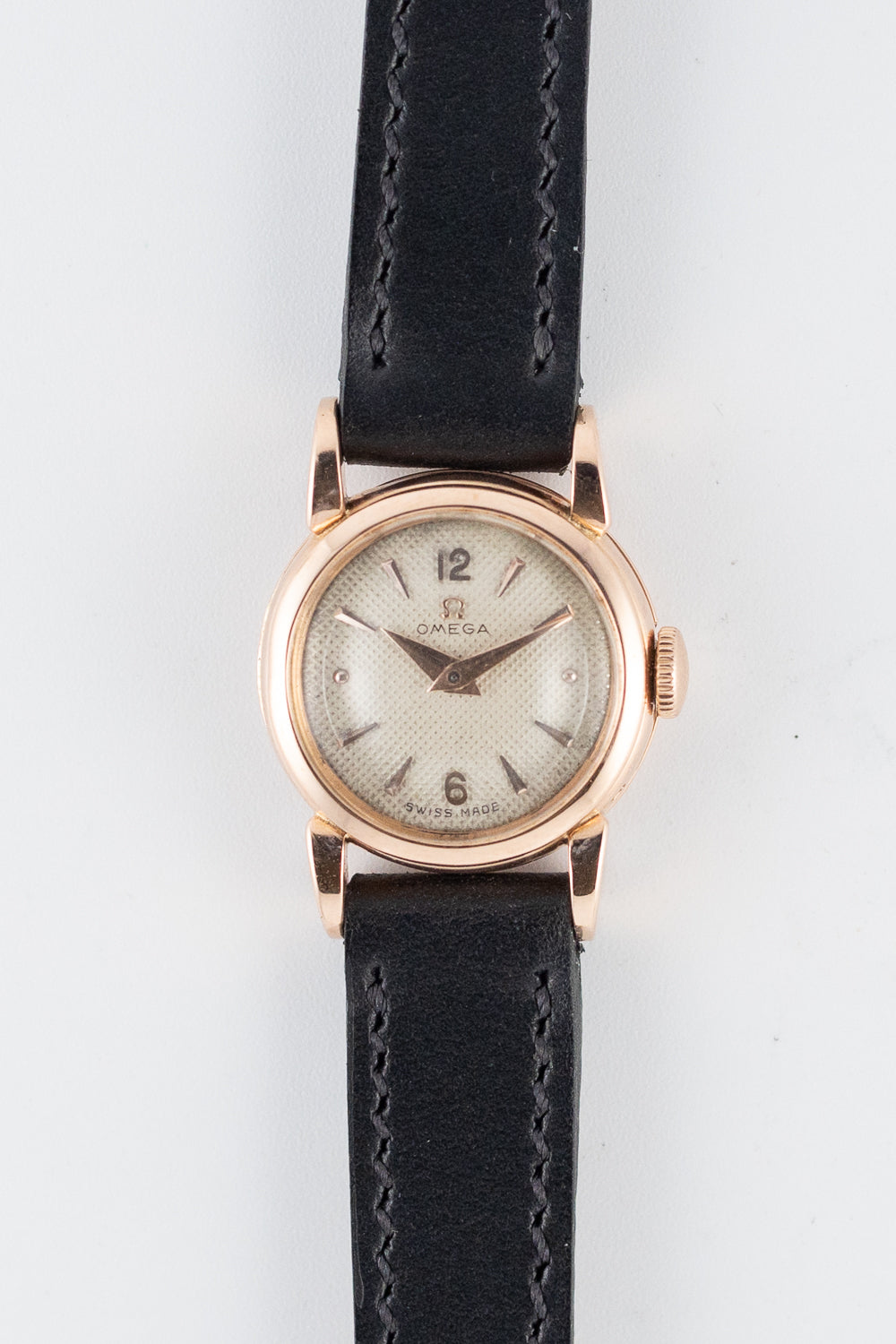 OMEGA Ref.2615 Guilloche Dial 14K Rose Gold – TIMEANAGRAM