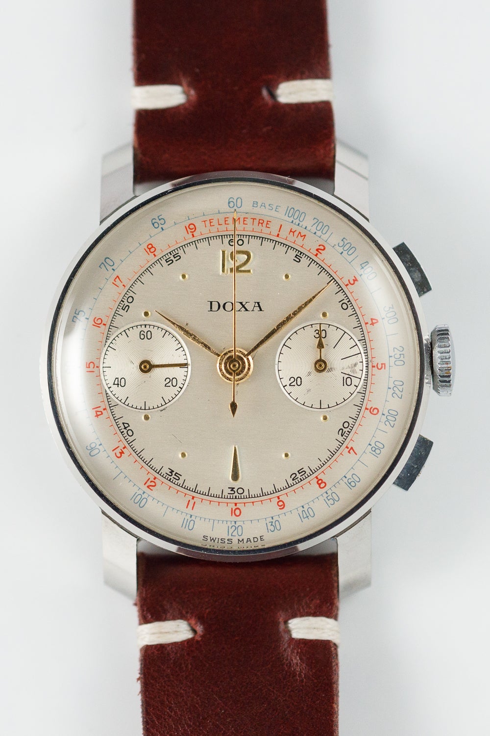 DOXA Cylinder Case Trico color dial – TIMEANAGRAM